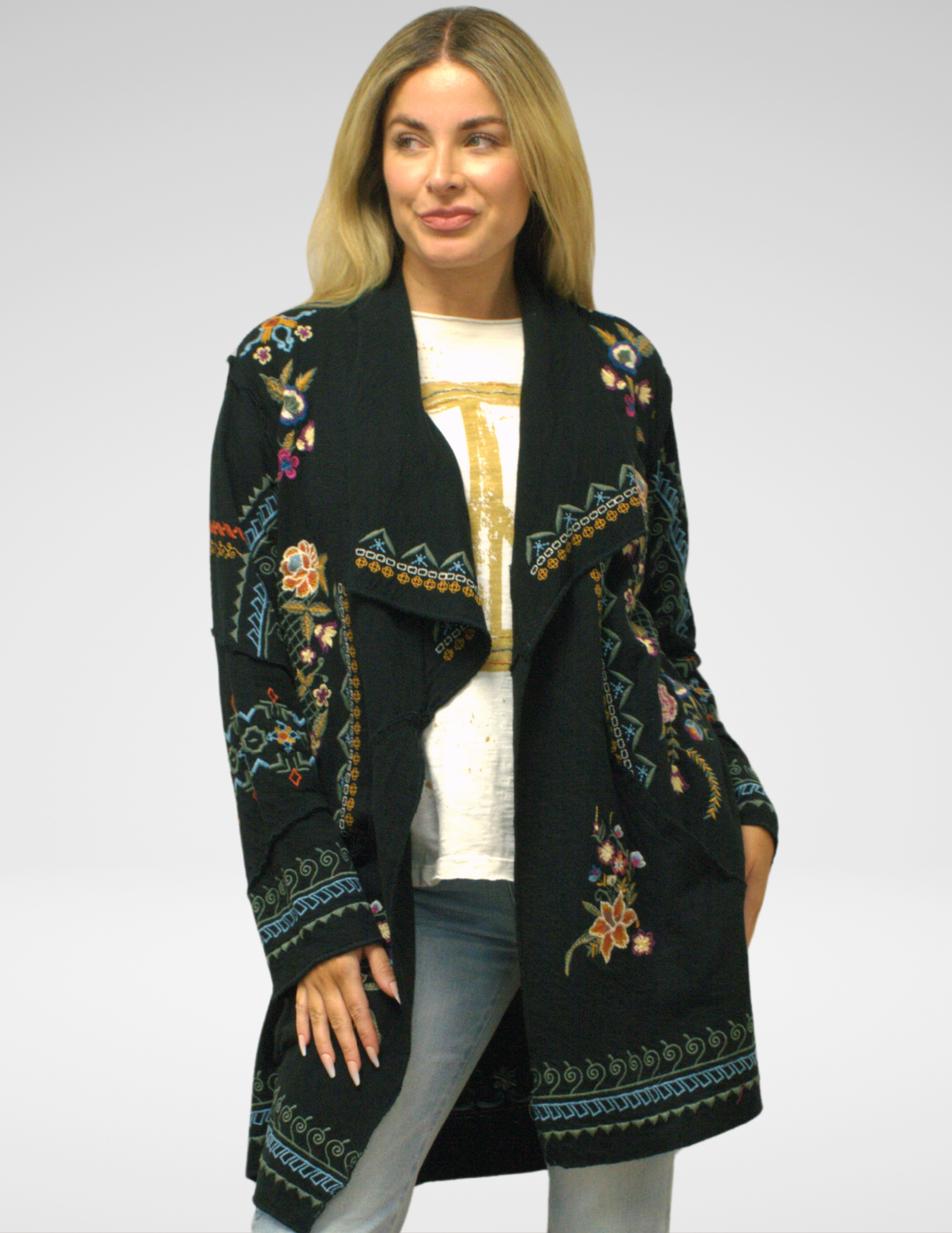BONNIE JACKET -BLACK – Caite and Kyla